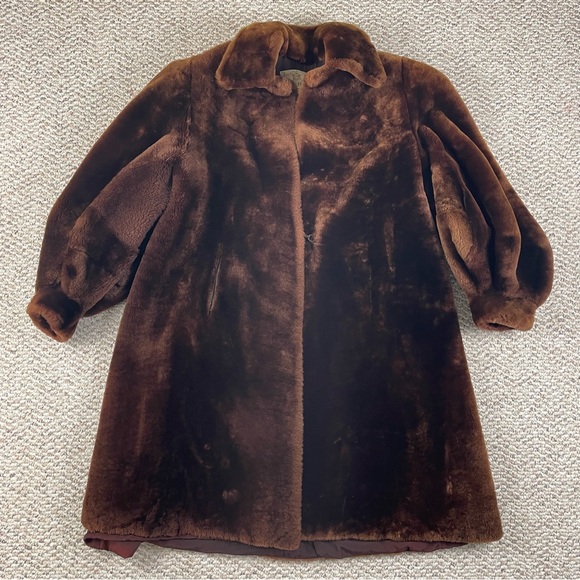 Jackets & Coats | Vintage Mahogany Brown Mink Fur Coat Morrisons St ...